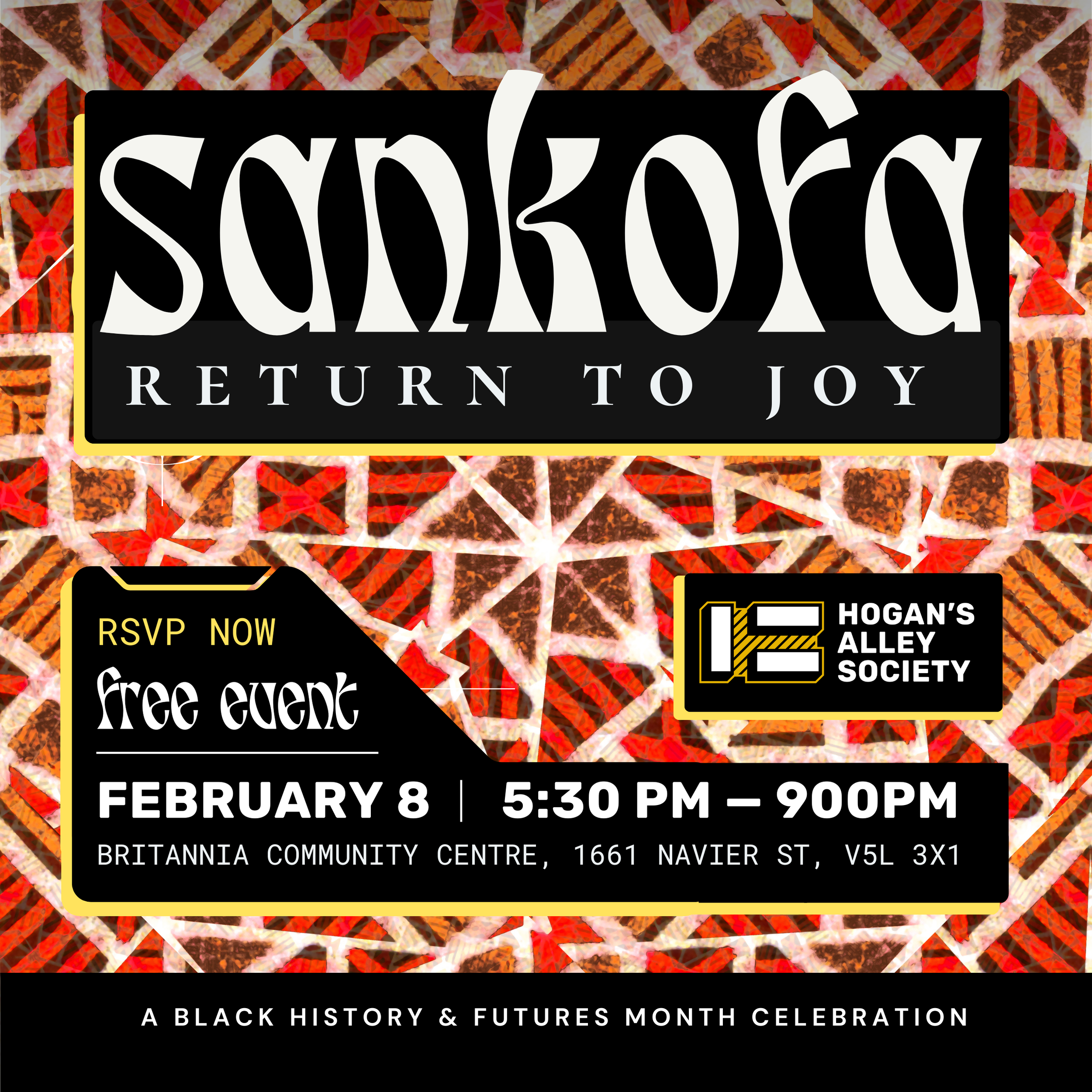 sankofa:return to joy — Hogan's Alley Society