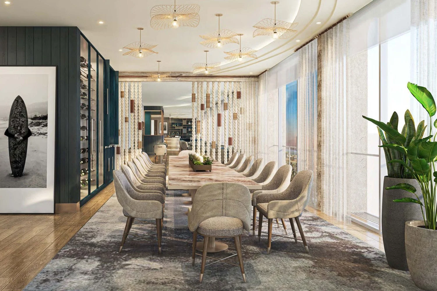 Private Dining — Sea & Sky