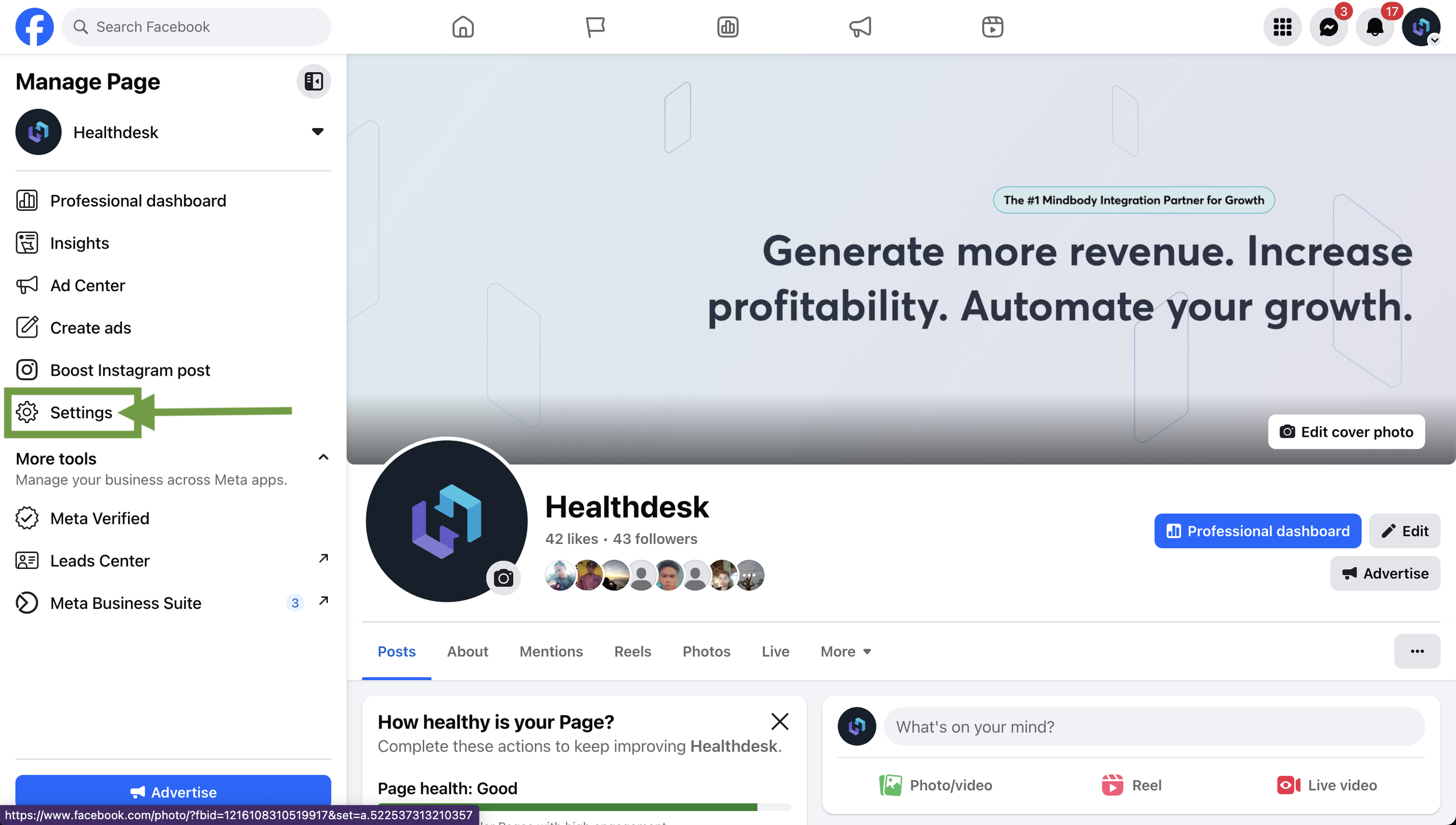 How to Connect Facebook Messenger and Instagram Direct to HealthdeskAI