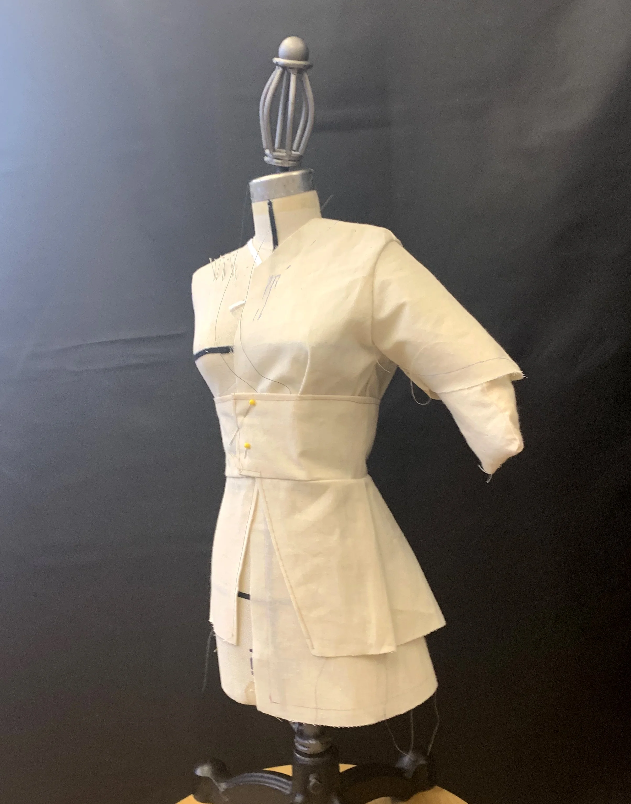 Final Draping Project Spring 2023 — Eleanor O'Brien Costuming