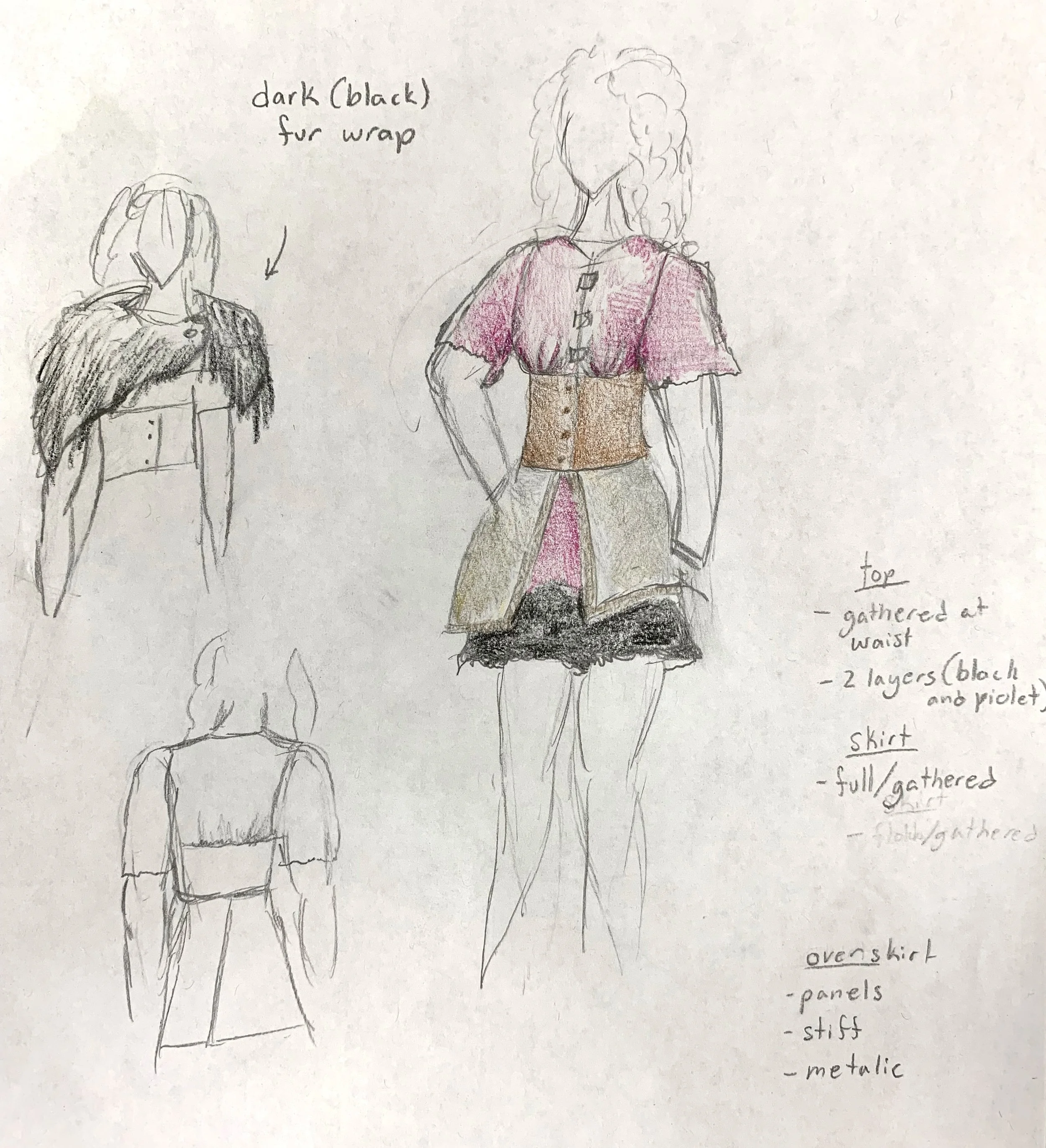 Final Draping Project Spring 2023 — Eleanor O'Brien Costuming
