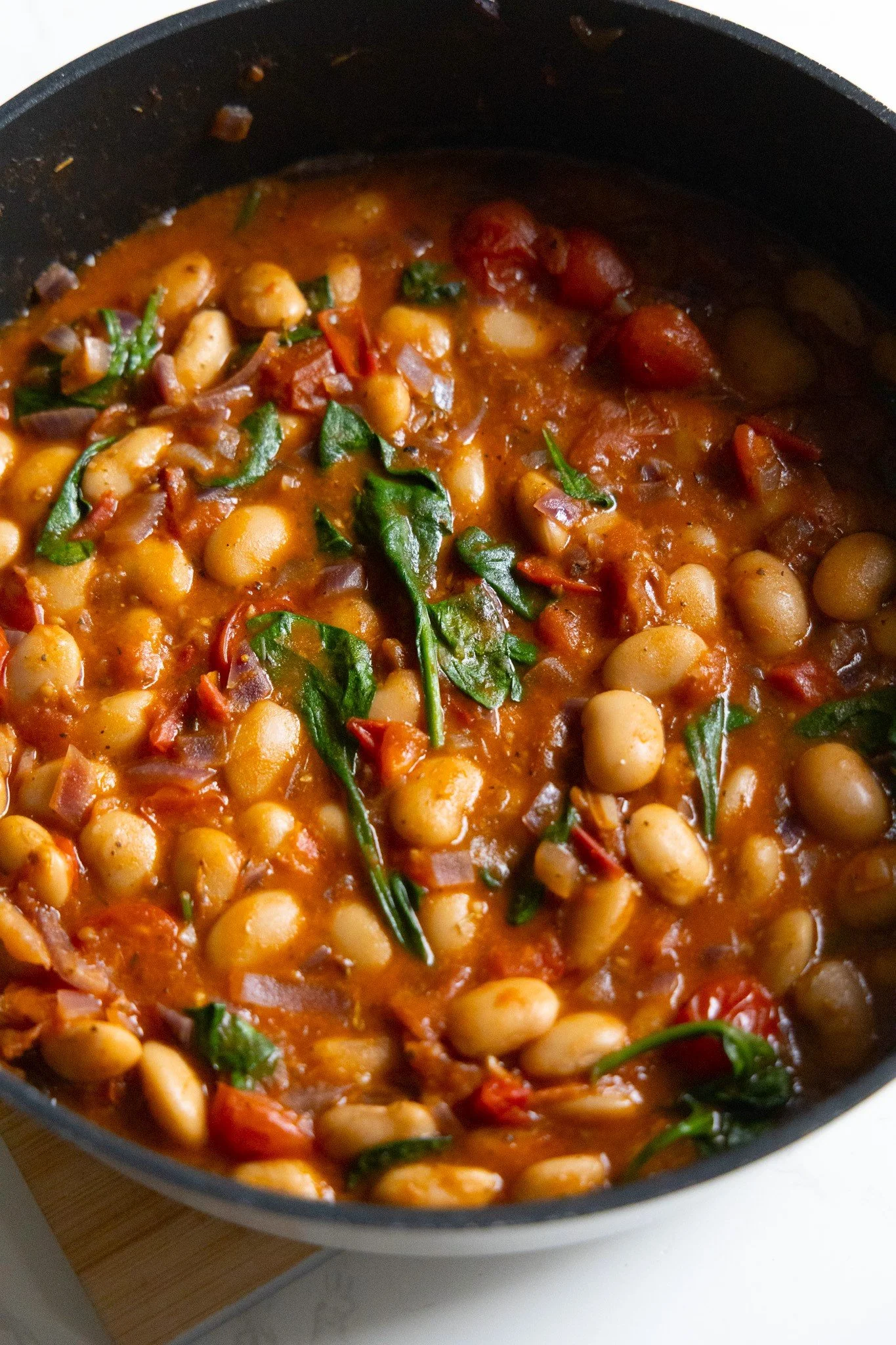 SUN-DRIED TOMATO AND BUTTERBEAN STEW — Dr Emily Prpa