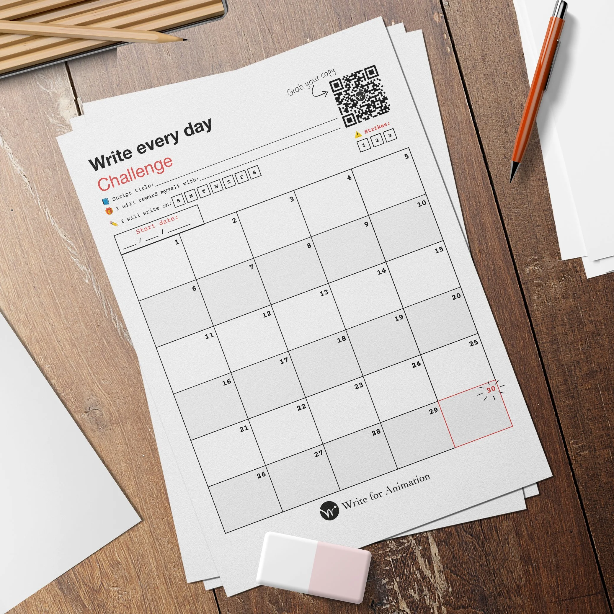 Freebies — Write for Animation
