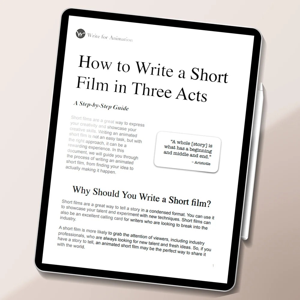 Freebies — Write for Animation