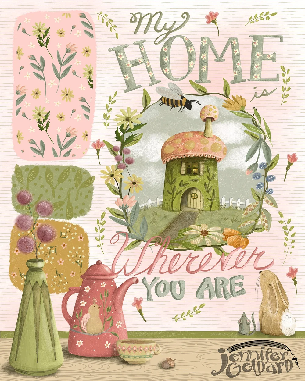 Illustration — Jennifer Scott Geldard - Artist