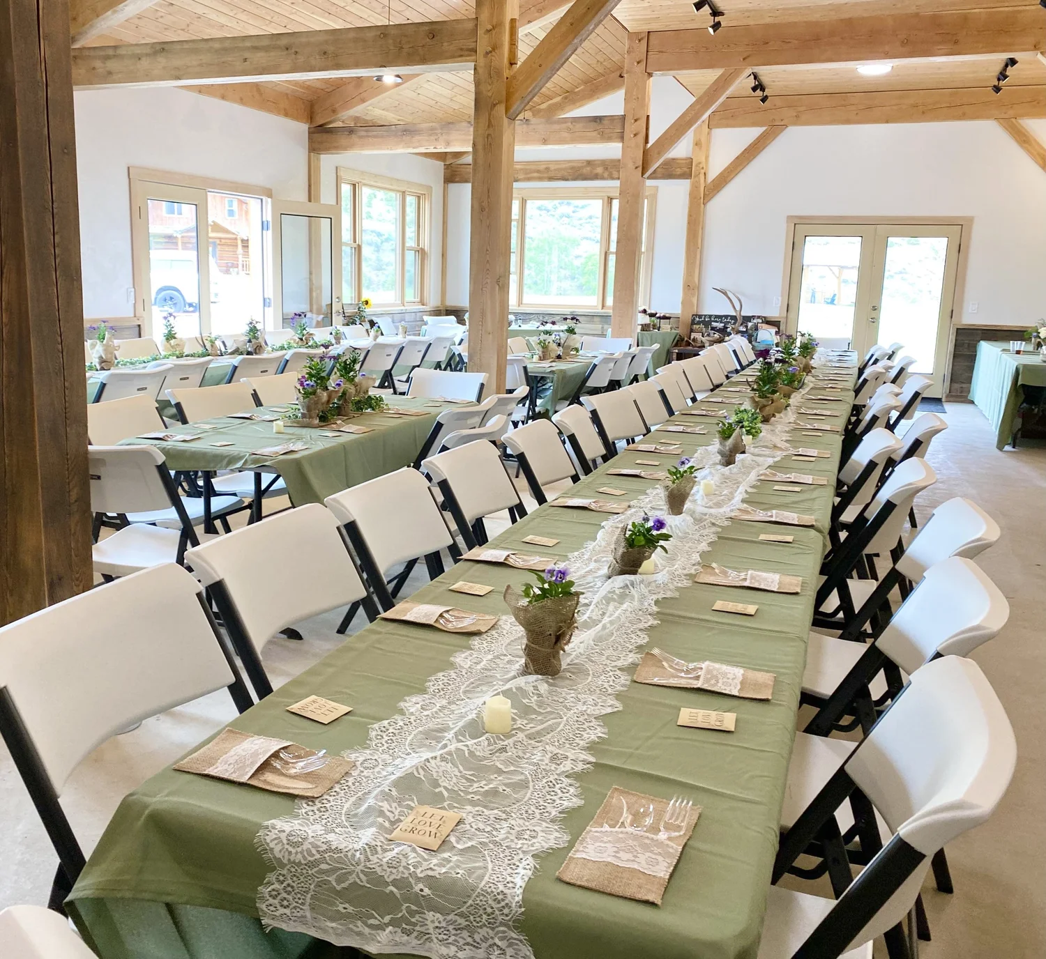 Event Barn — YELLOWSTONE RIVER LODGE