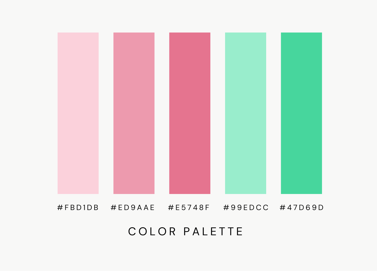 25 Pink Color Palette Ideas for Your Brand or Website