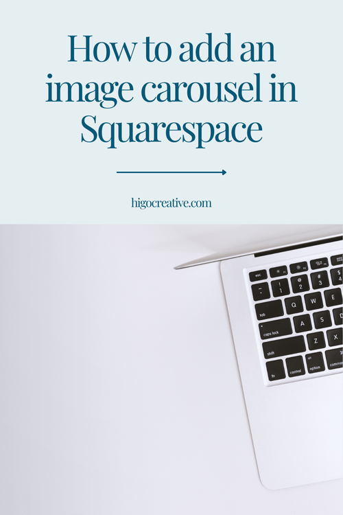 How to Add an Image Carousel in Squarespace