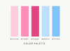 25 Pink Color Palette Ideas for Your Brand or Website