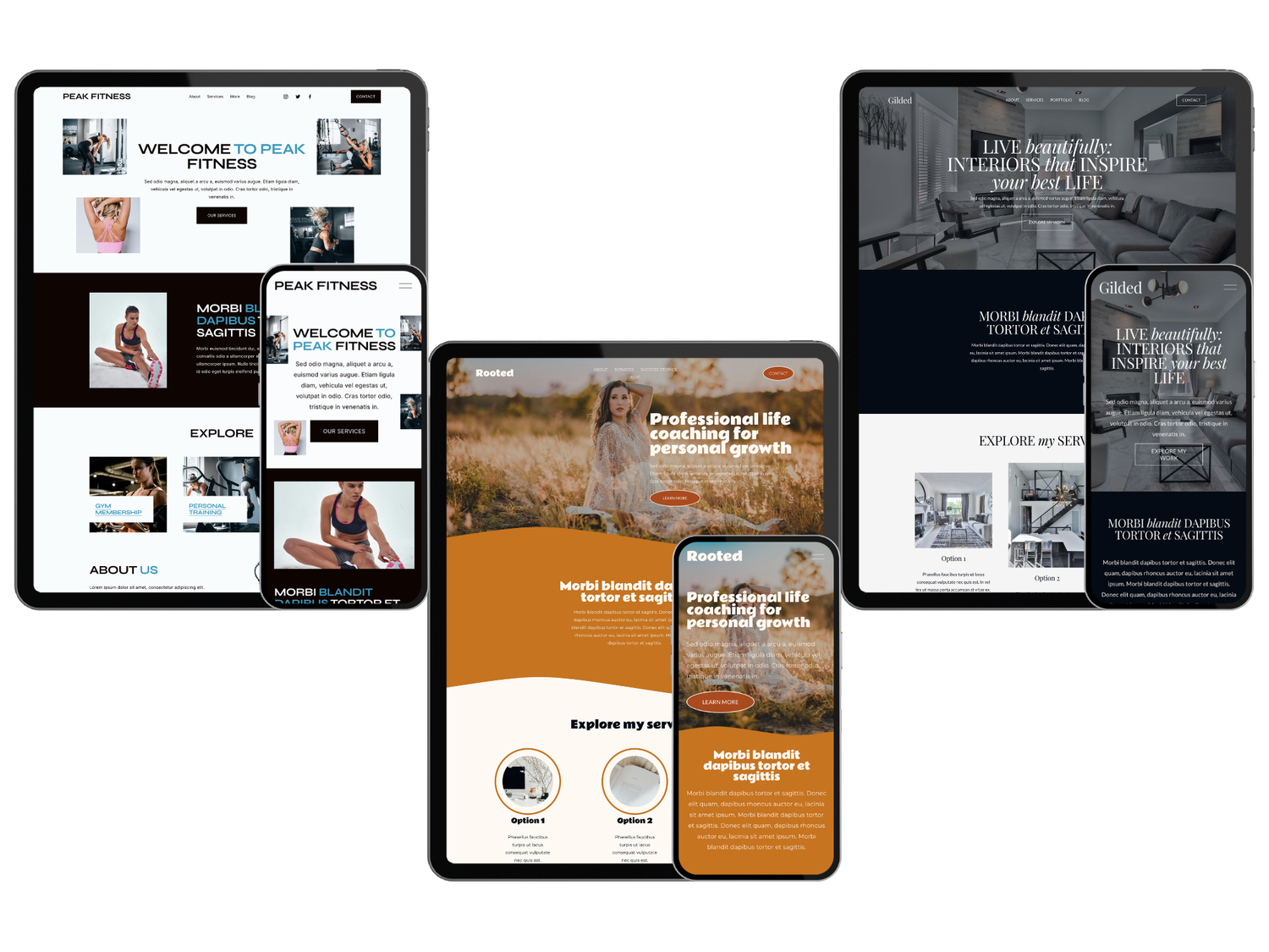 Squarespace Templates for Sale