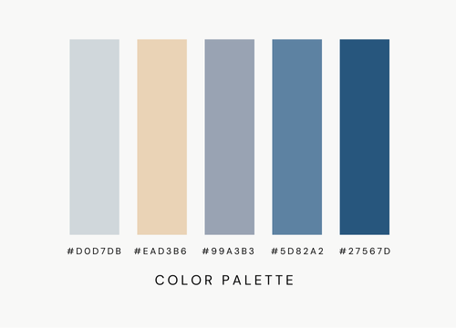 20 Calming Color Palette Ideas for Your Brand or Website
