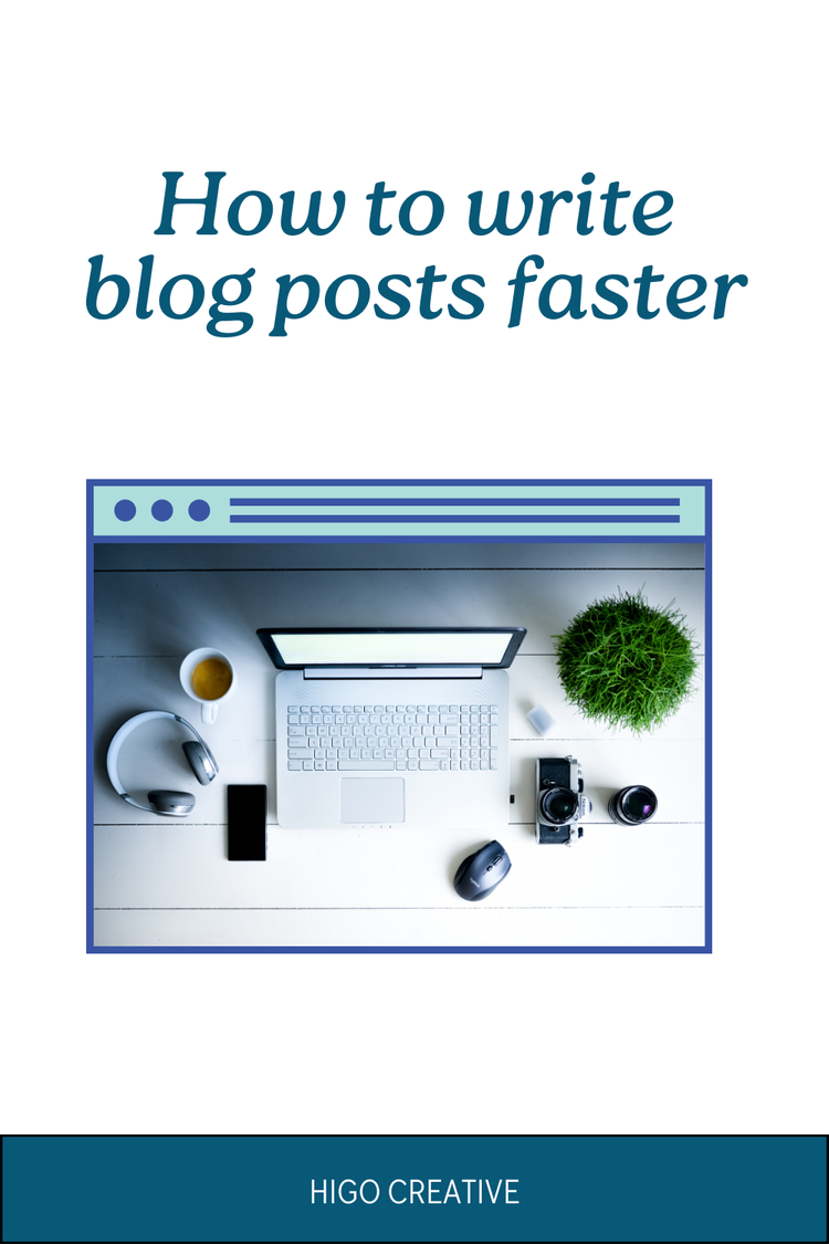 How to Write Blog Posts Faster