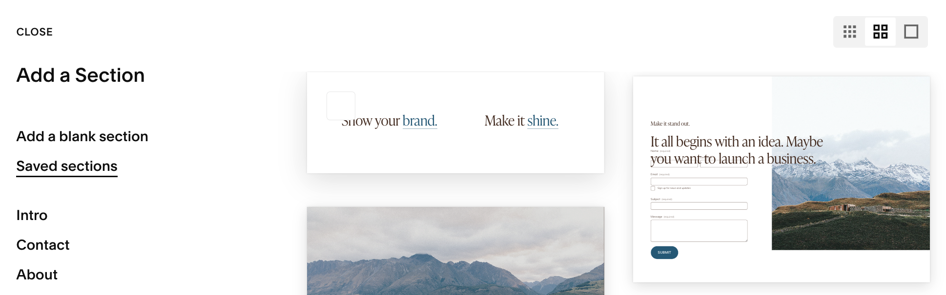 How to Copy a Section to Another Page in Squarespace
