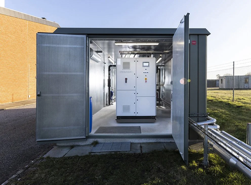 CO2 R744 heat pump - For commercial and industrial use