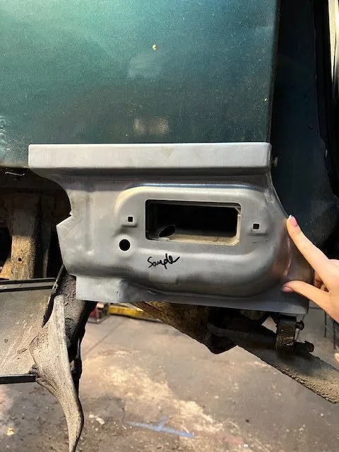 New Mazda Bongo Rear Wheel Arch Replacements — Bongo Spares