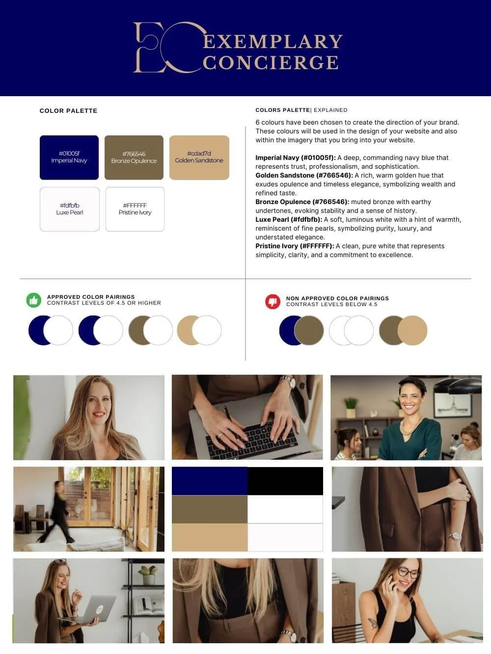 Luxury Concierge Website Redesign — Certainly Nat | Squarespace website ...