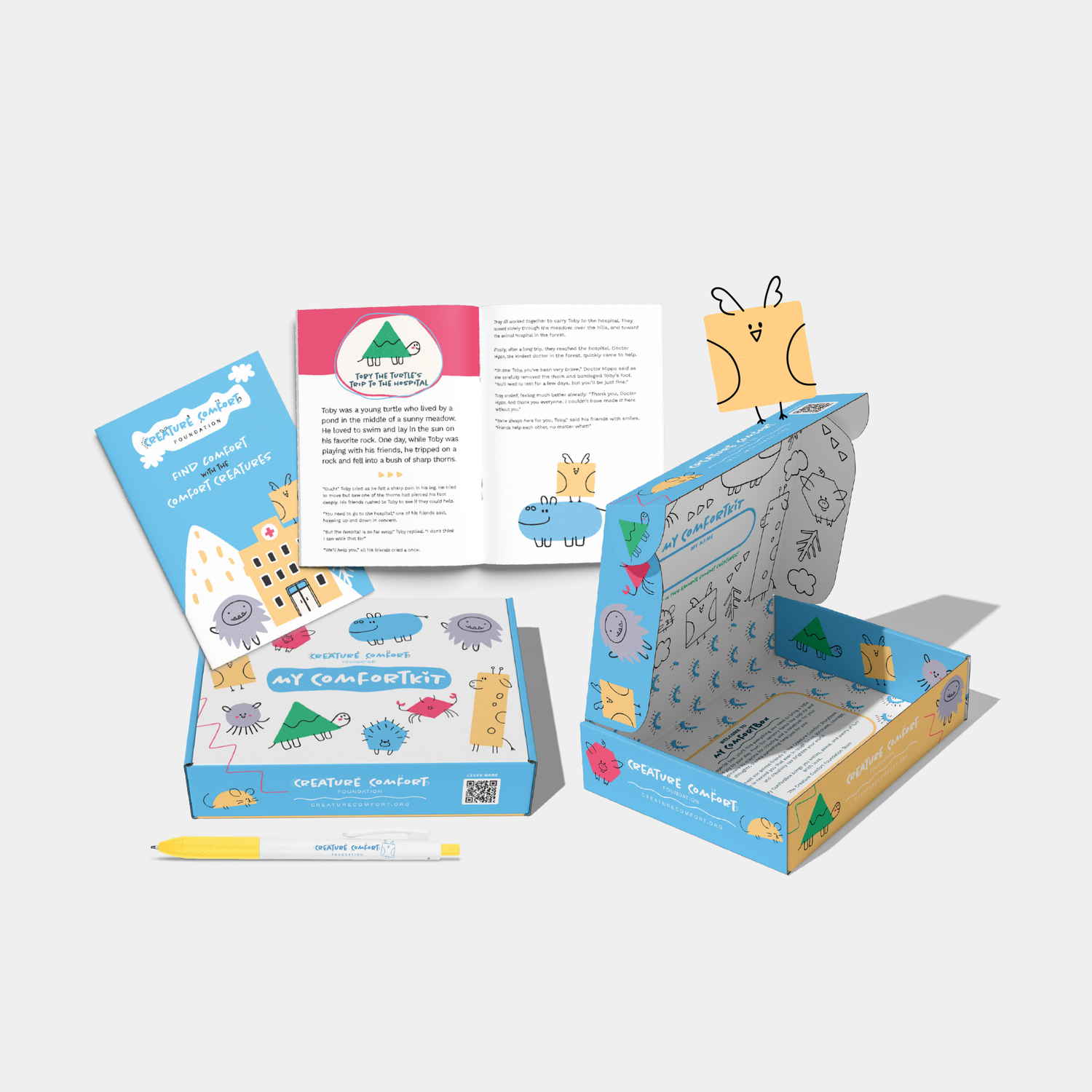 ComfortKits for Hospitalized Children | Creature Comfort Foundation ...