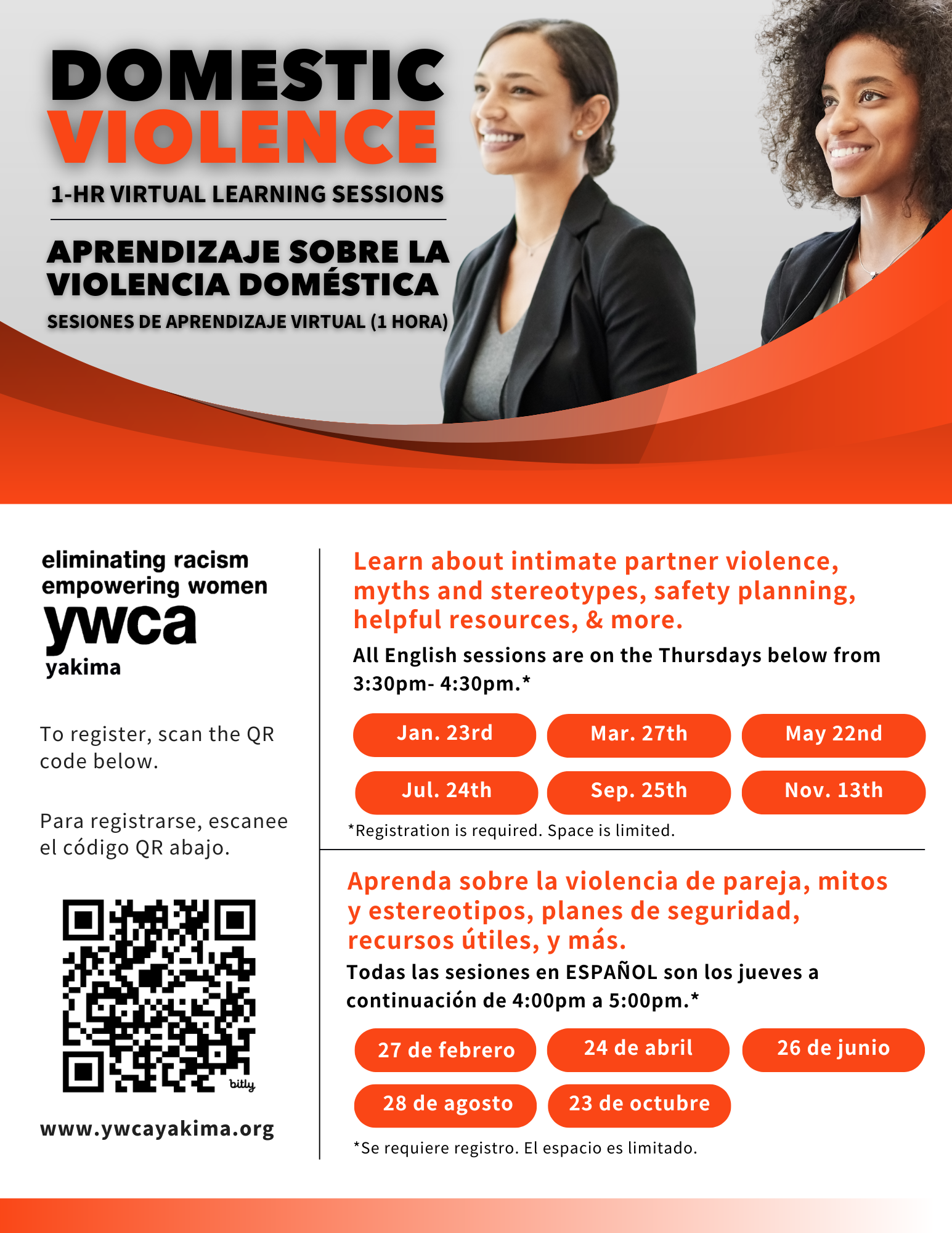 Community Training — YWCA Yakima | Domestic Violence | Emergency Shelter