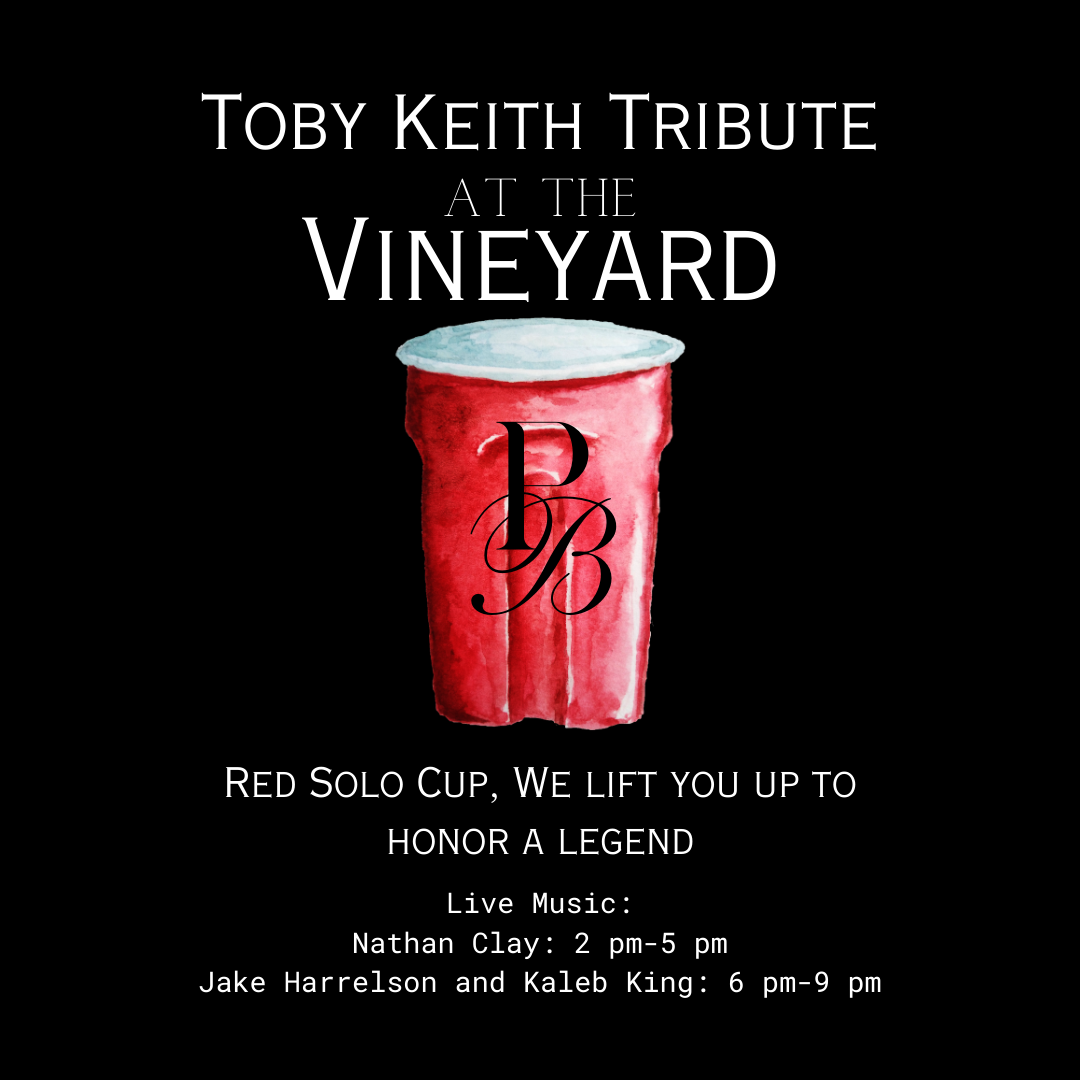 Toby Keith Tribute at the Vineyard — Pabella Winery & Vineyard