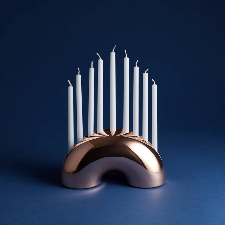 Modern Menorah | Houseware Industrial Design - Leadoff Studio ...
