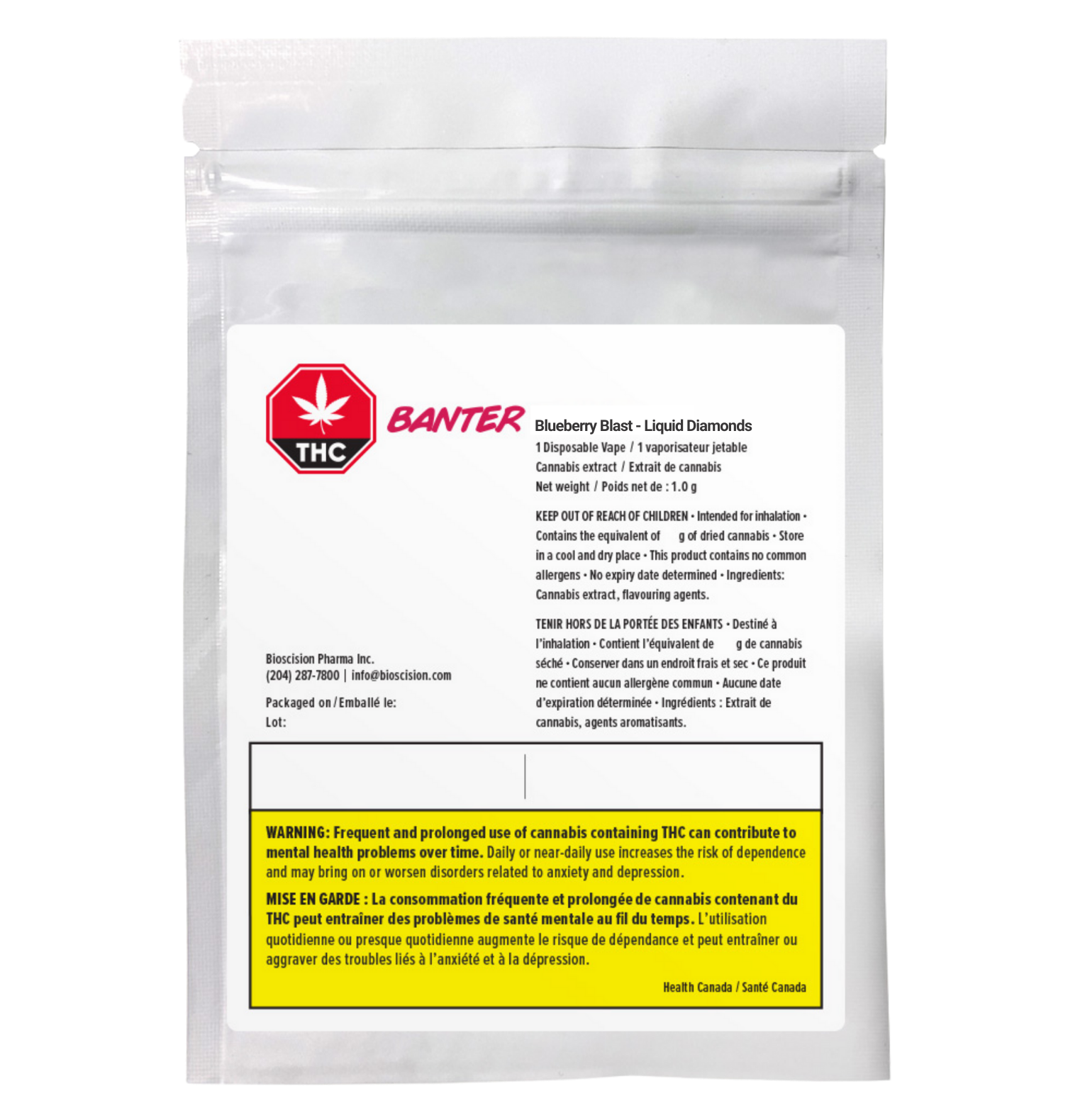 Blueberry Blast — BioScision Pharma