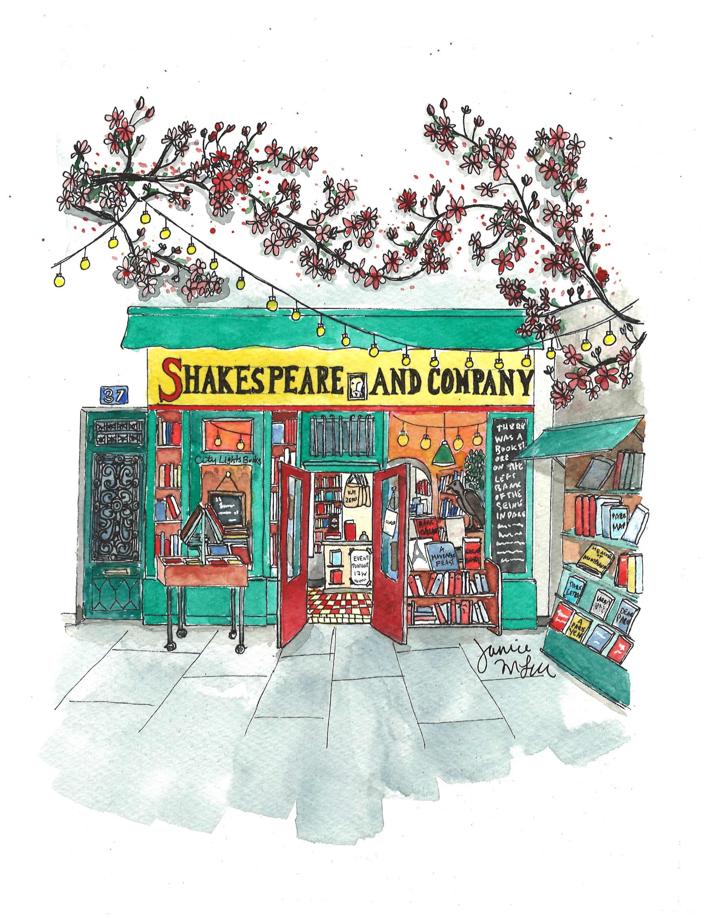 Paris storefronts and the LIFE COST of big projects — Janice MacLeod