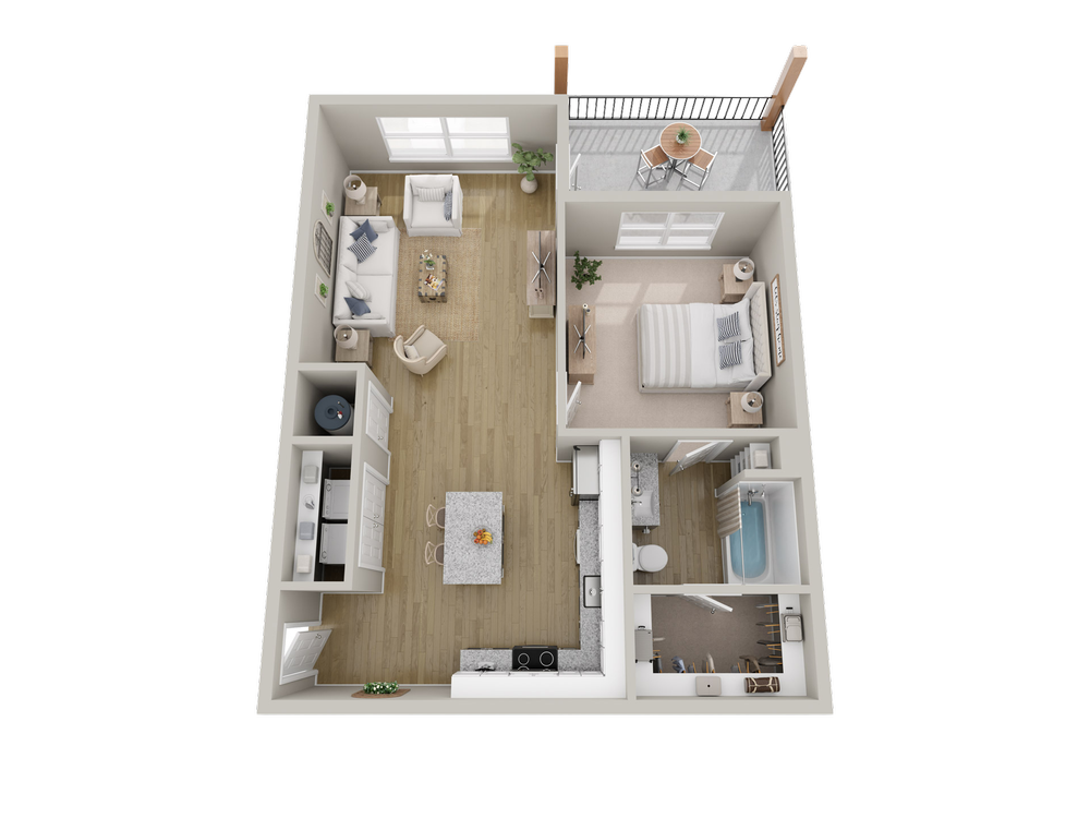 Spacious and Affordable Floorplans at Stone Bridge Lofts — Stone Bridge ...