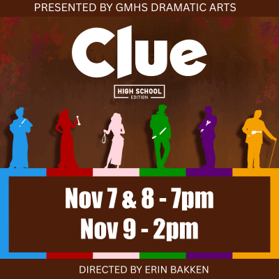 CLUE - High School Edition Play — Granby Fine Arts Booster