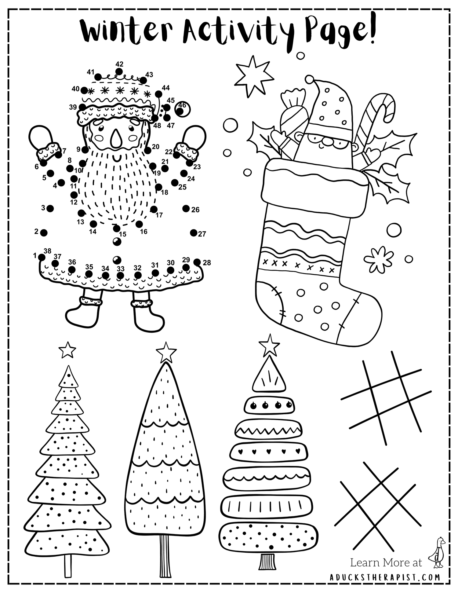 Winter Bundle — A Ducks Therapist