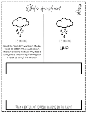 Kiddos worksheets — A Ducks Therapist