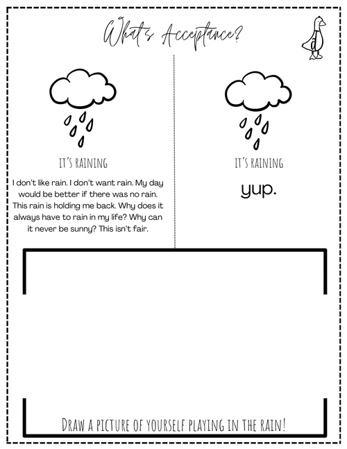 Kiddos worksheets — A Ducks Therapist