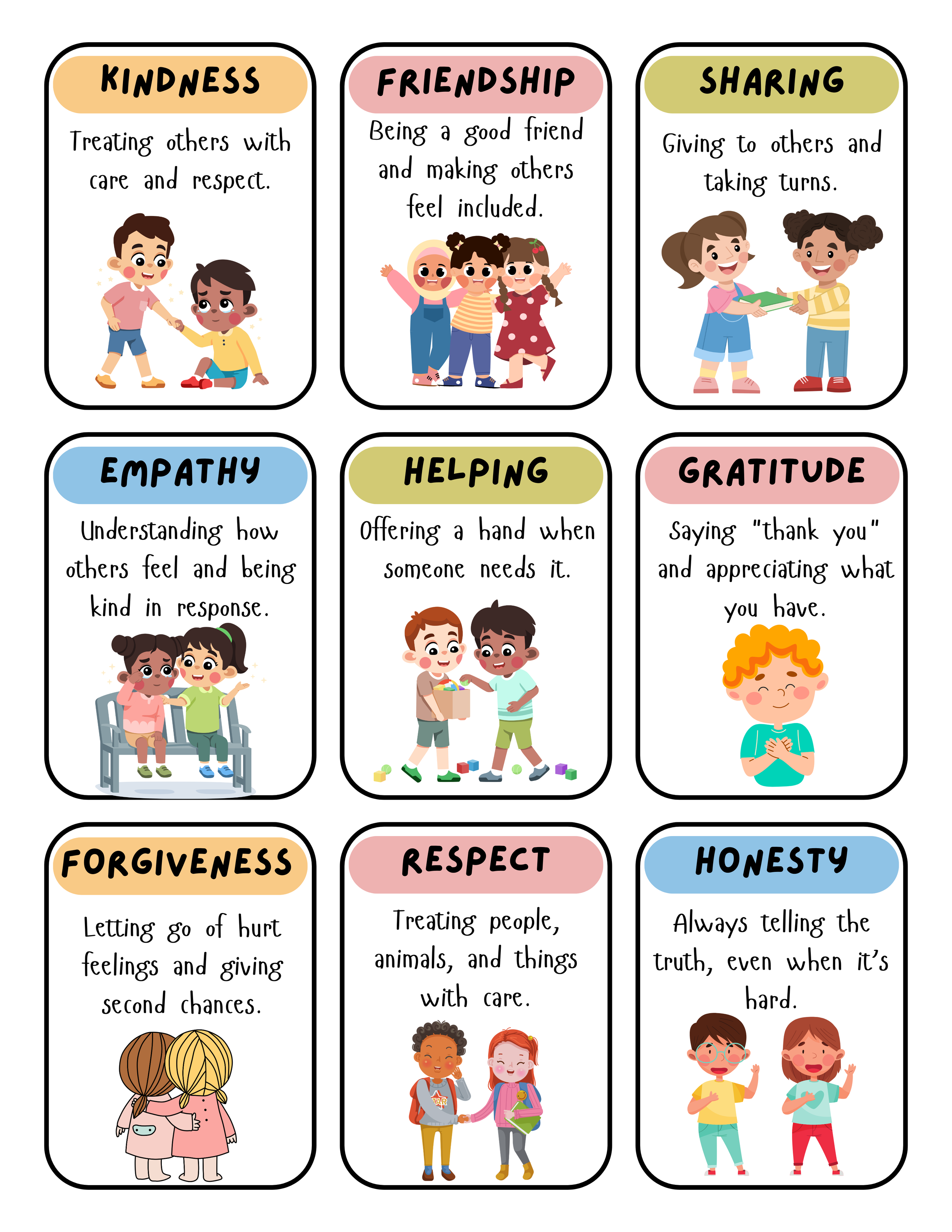 Helping Kids Discover Their Core Values and Stay True to Them — A Duck ...
