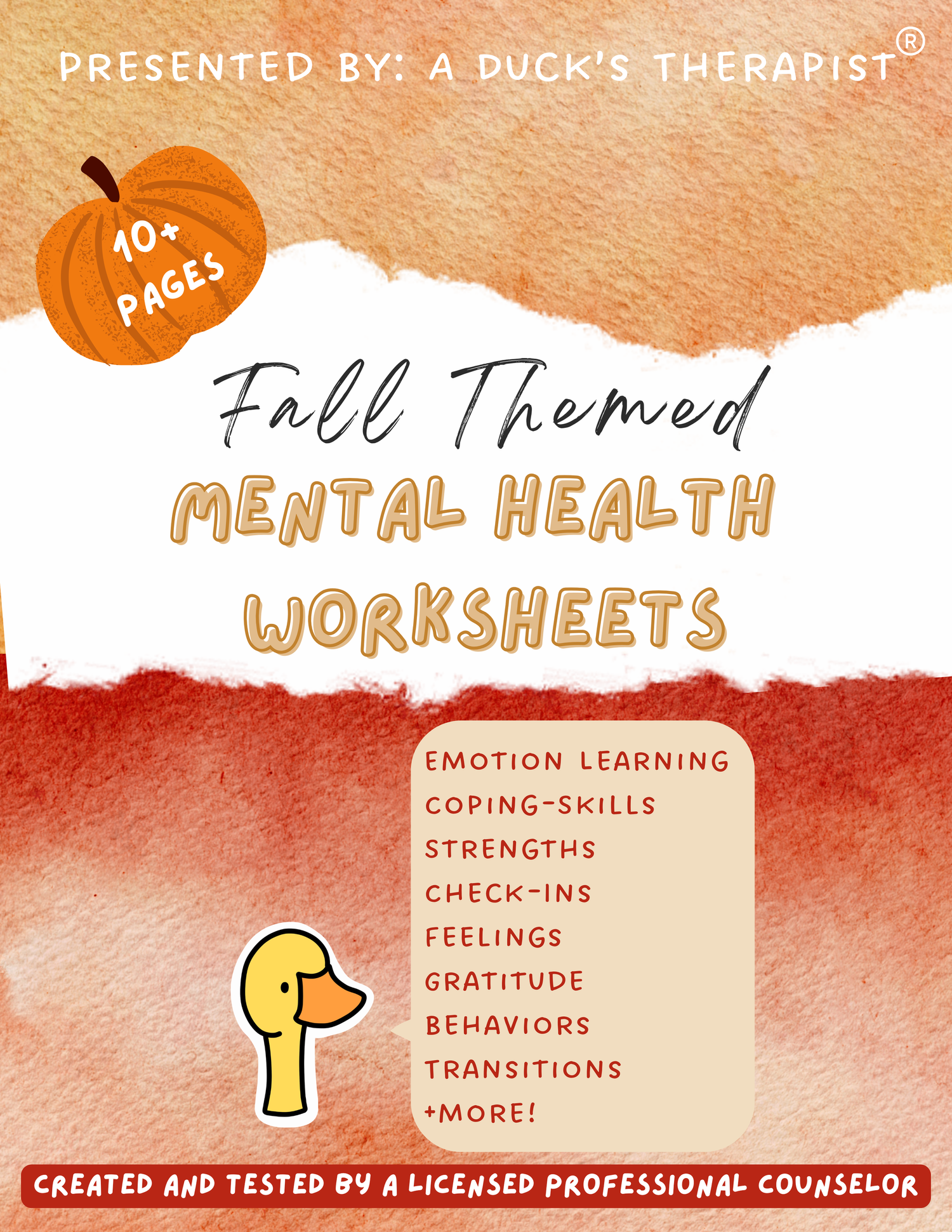 Fall Bundle — A Duck's Therapist