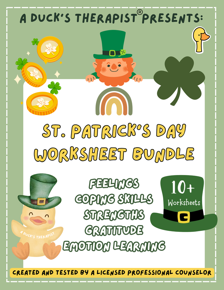 St. Patrick's Day Bundle — A Duck's Therapist