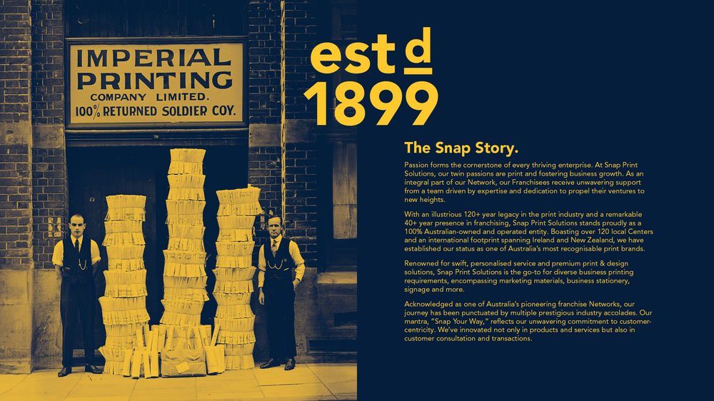 Snap Visual Identity — Terry Davidson