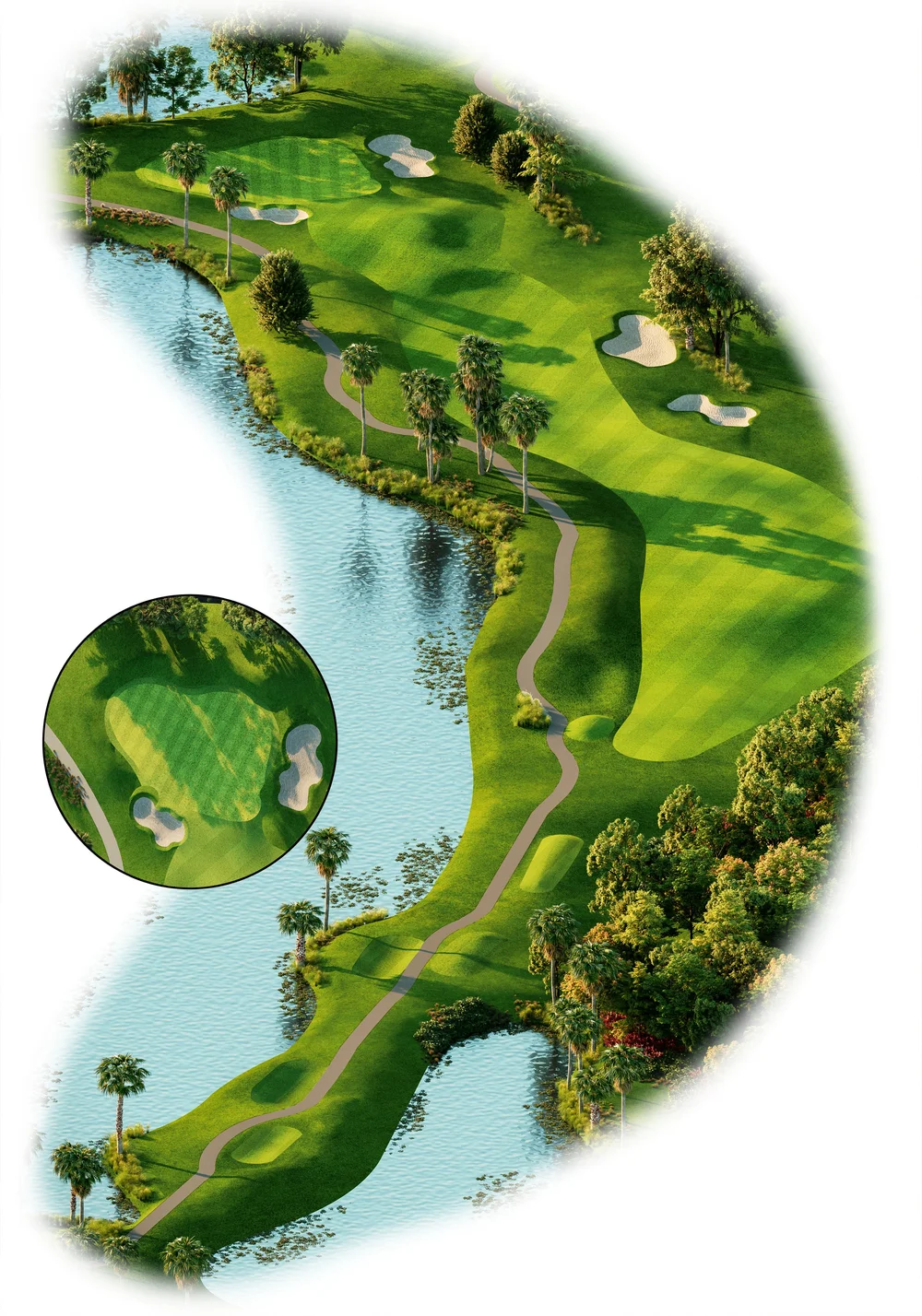 3d Golf Course Renderings & Design Services in Florida