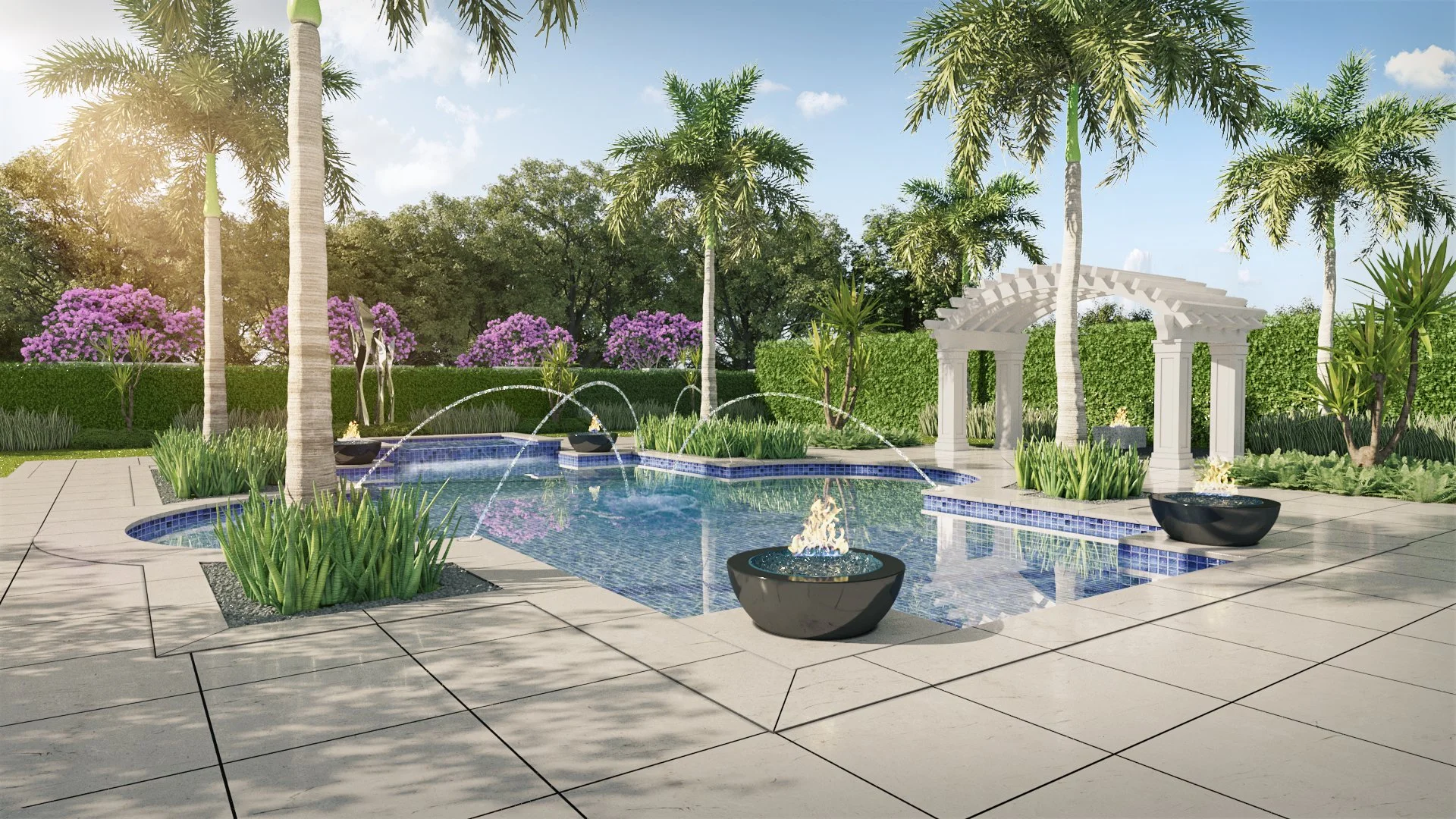 Swimming Pool Rendering Case Studies | Panoram CGI