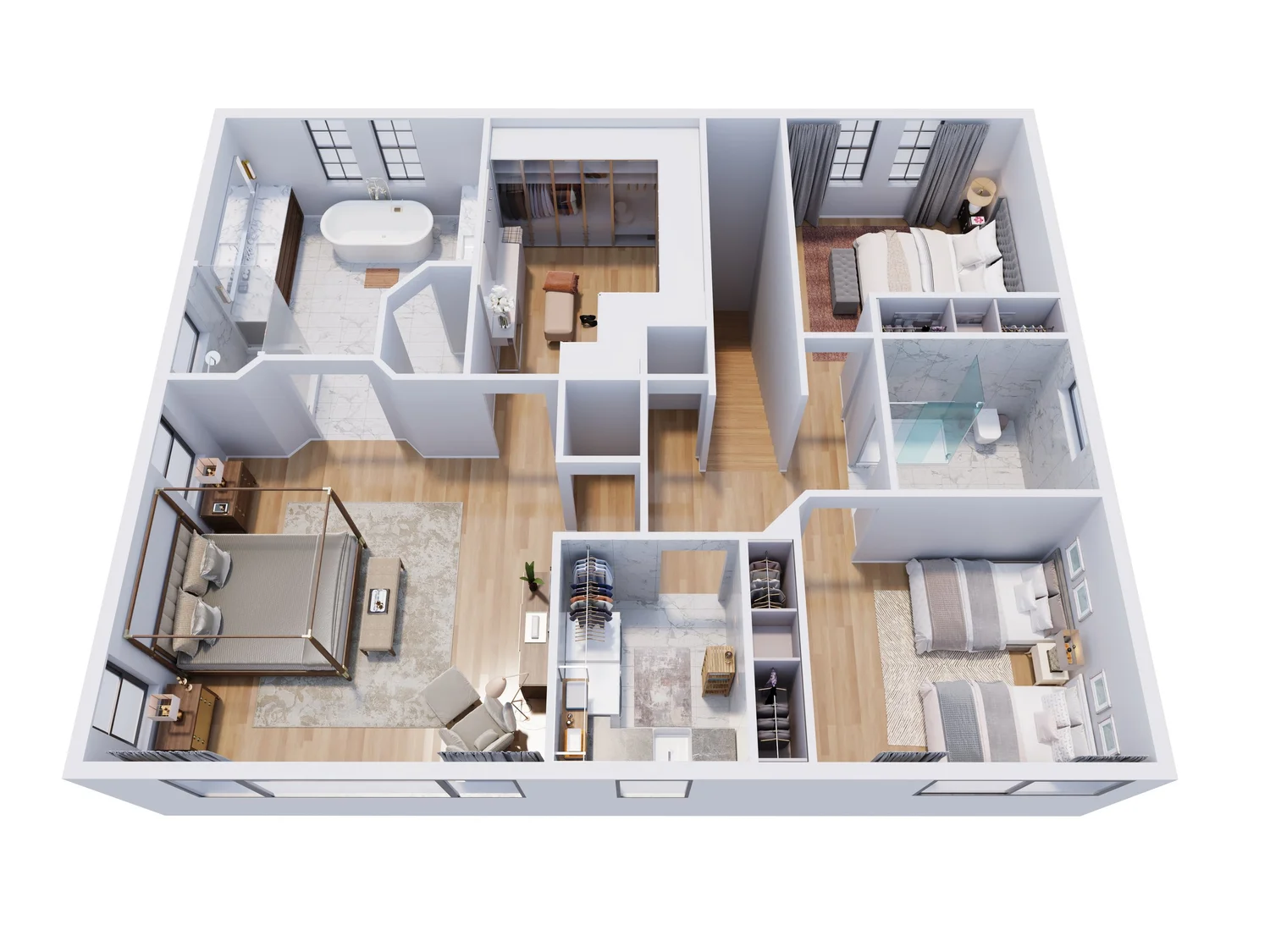 3D Floor Plan Services | Panoram CGI