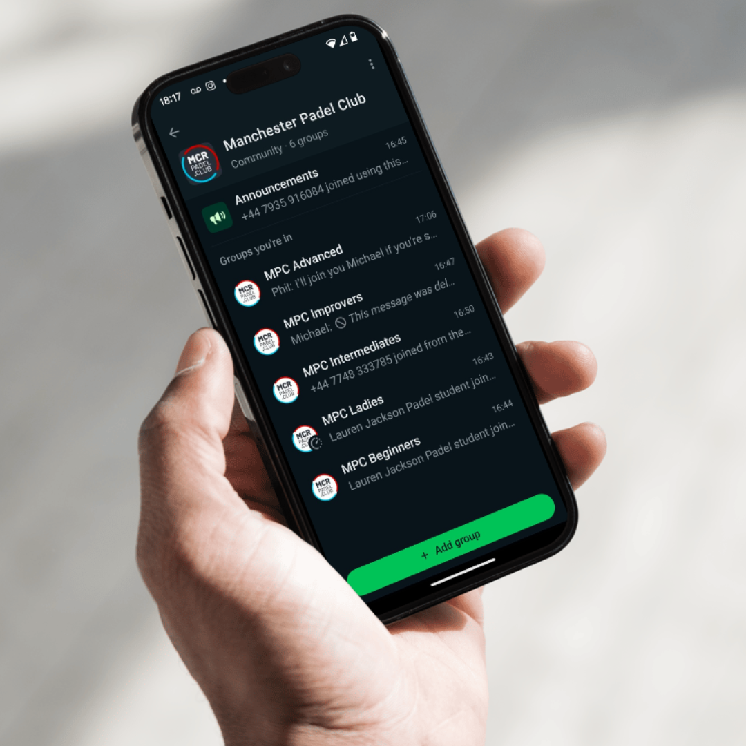 Manchester Padel Club | The place to learn and play padel in Manchester