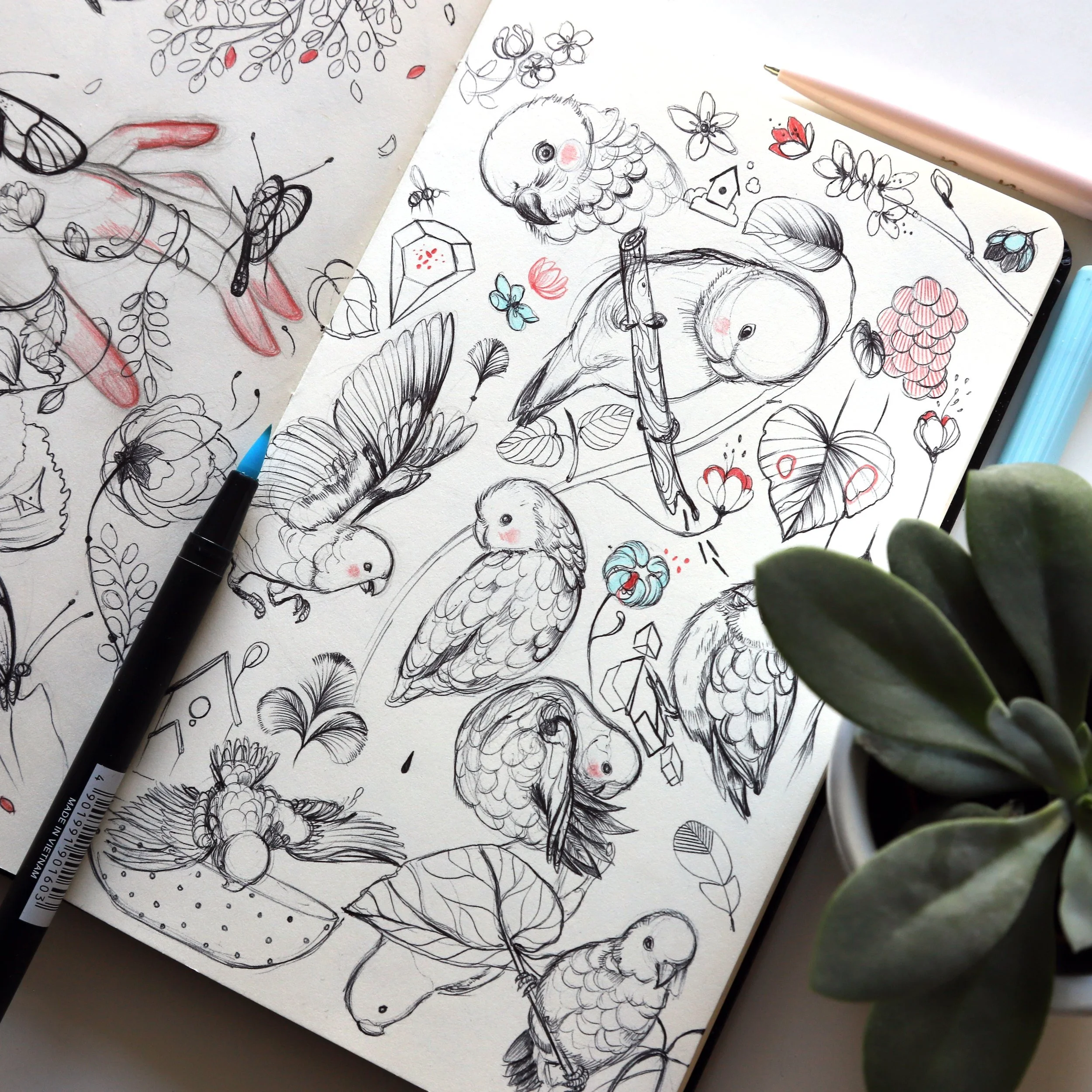 Sketches — Marjolein Caljouw