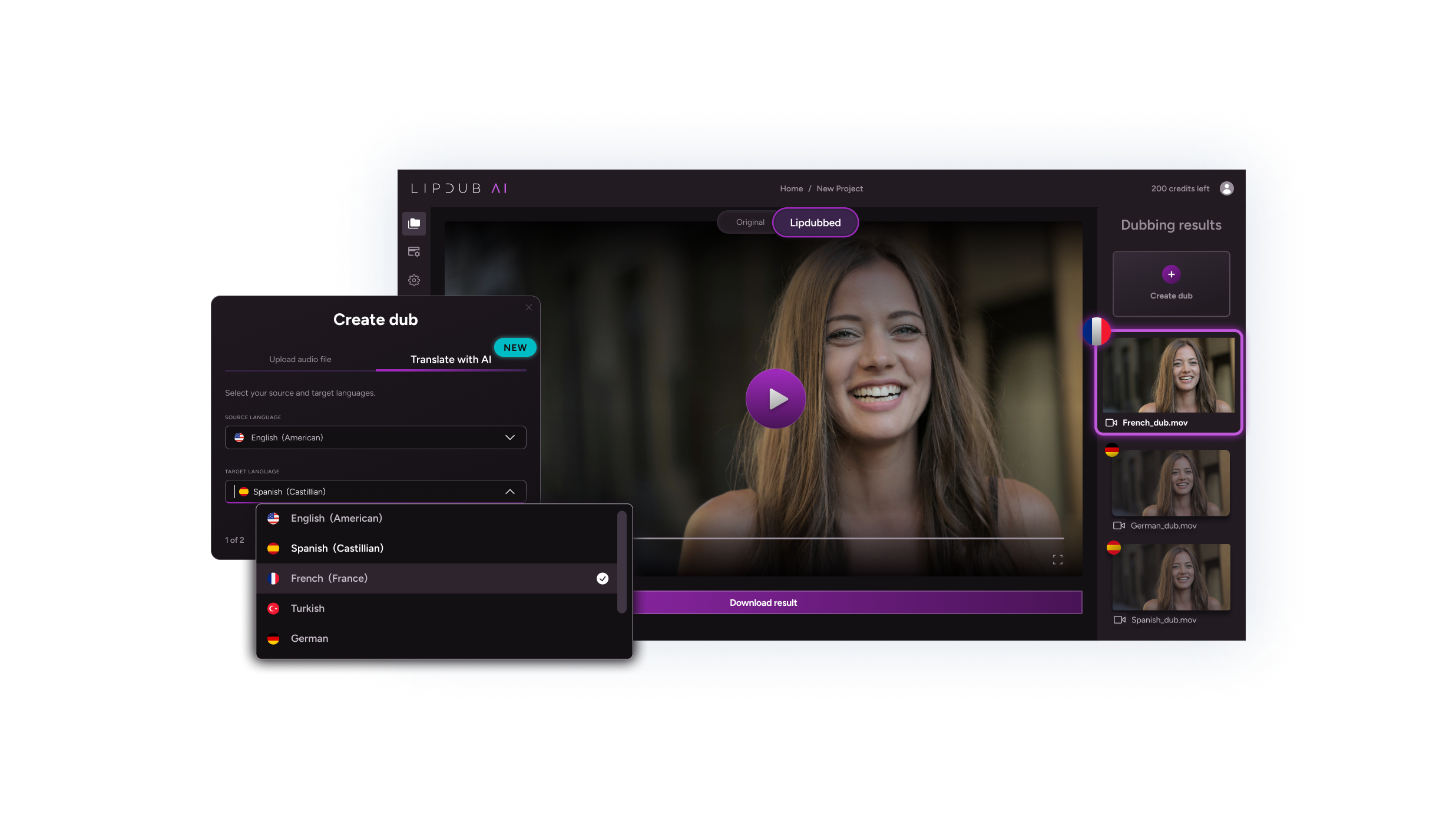 AI Lip Sync for All Your Content Needs — LipDub AI
