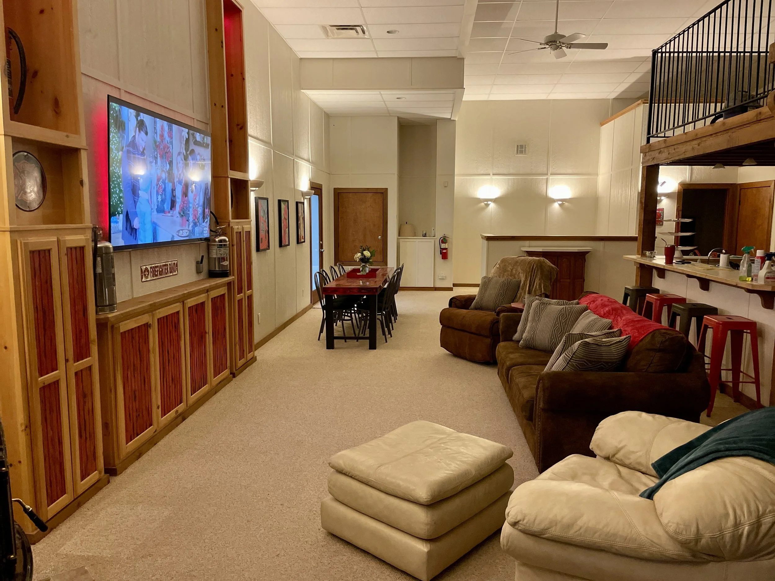 The Lodge — Firehouse Escape Lodge and RV Station