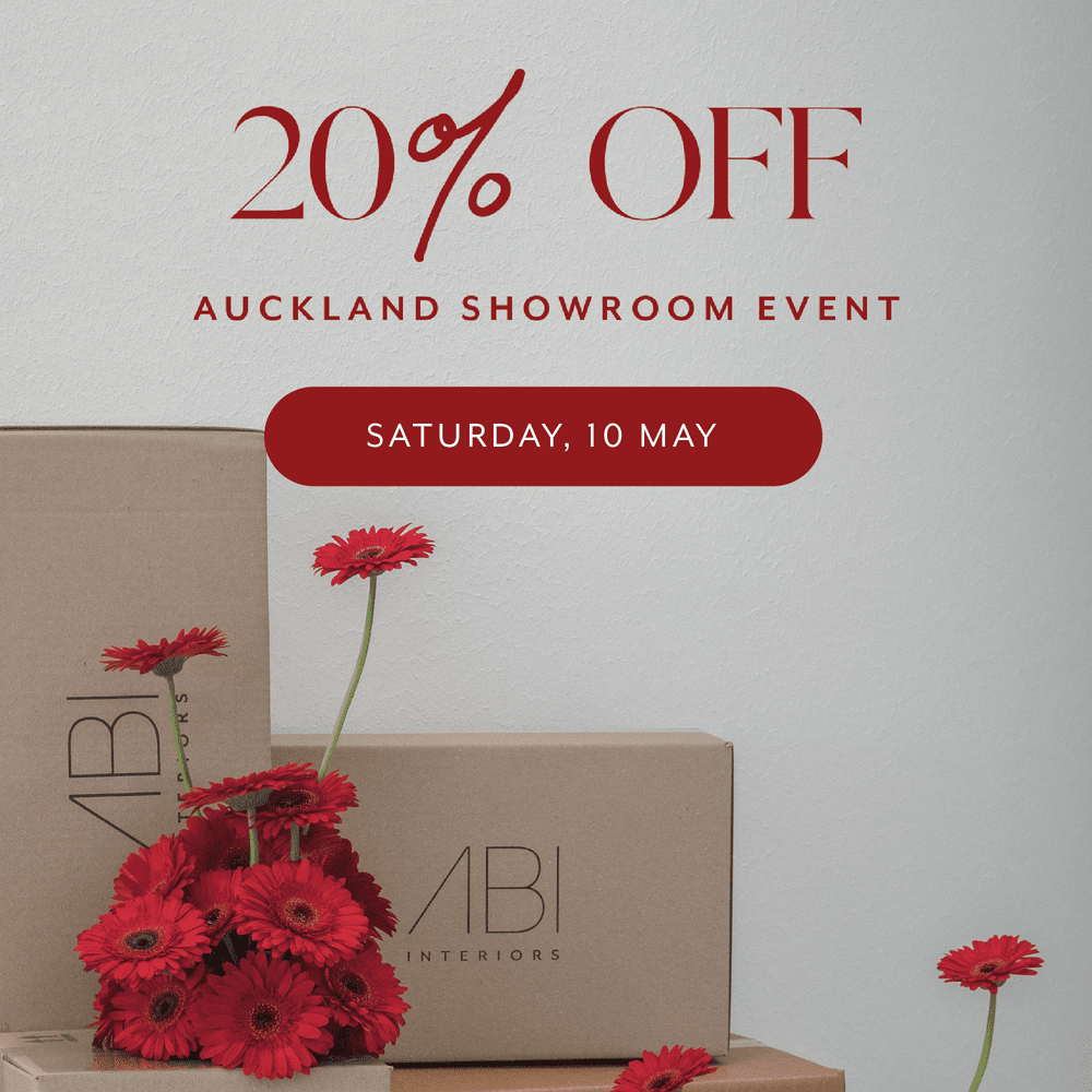 ABI Interiors | Auckland Early Access 20% Off* Showroom Sale — Residium