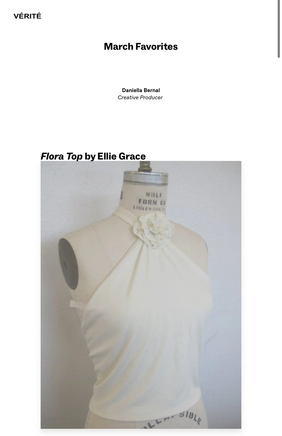 About ELLIE GRACE — ELLIE GRACE