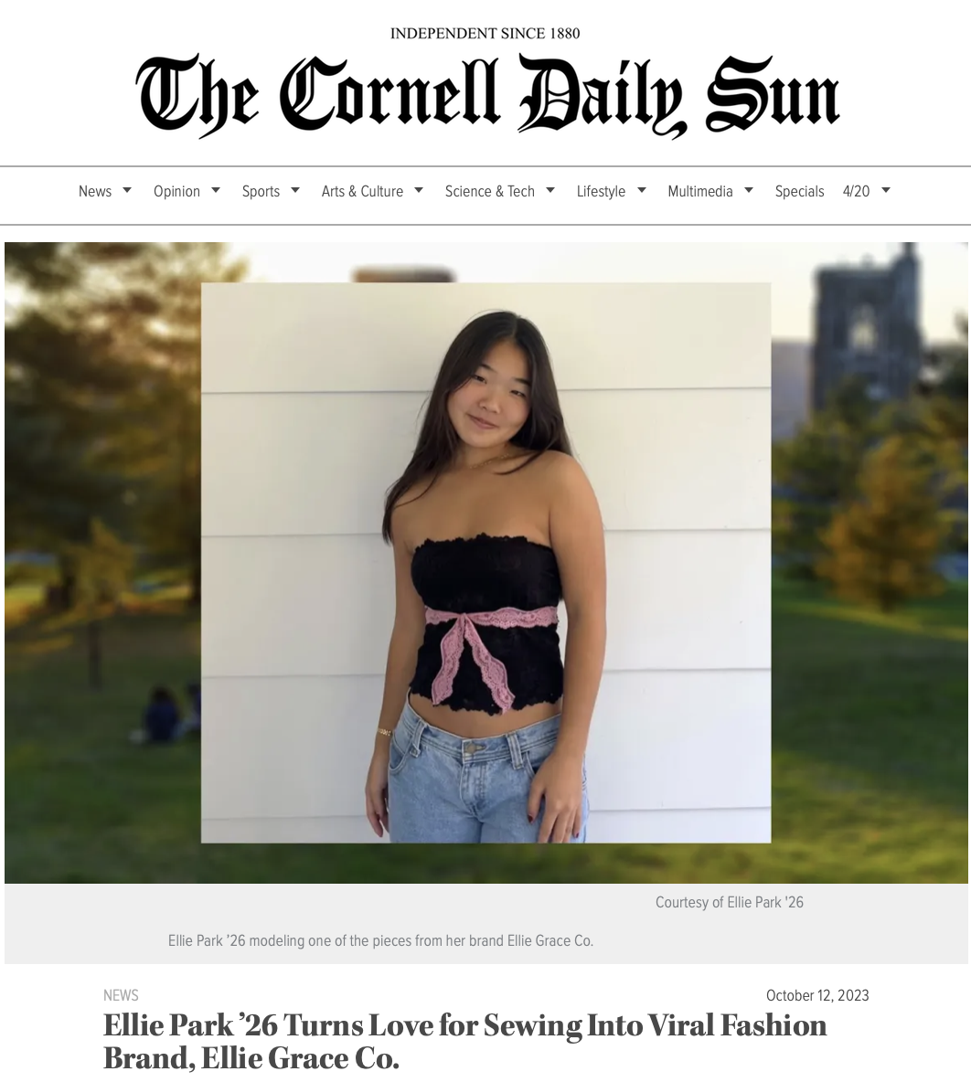 About ELLIE GRACE — ELLIE GRACE