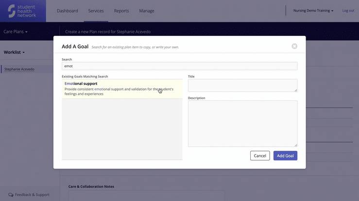 Solutions — Student Health Network (SHN)