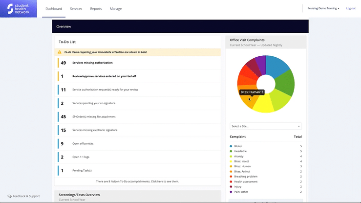 Solutions — Student Health Network (SHN)