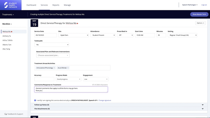 Solutions — Student Health Network (SHN)