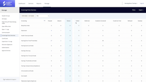 Solutions — Student Health Network (SHN)