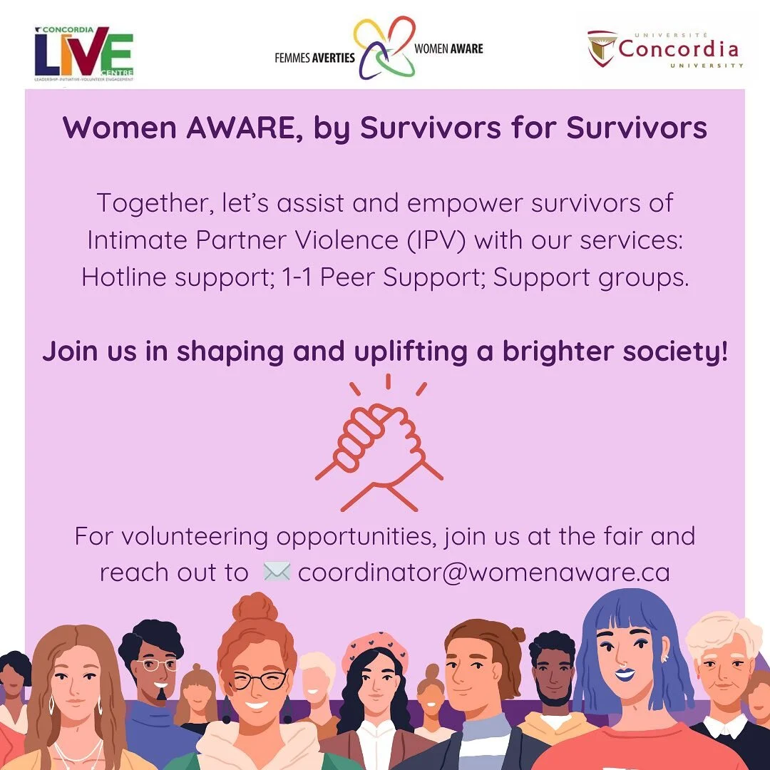 Page d'accueil — Women Aware